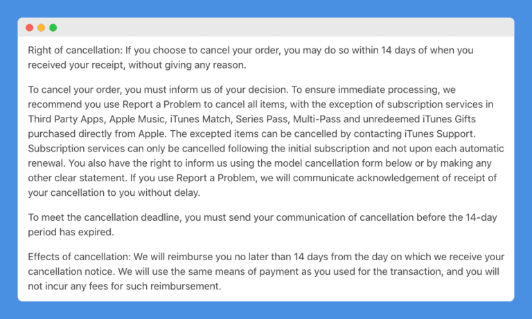 No Refund and No Return Policy [Laws, Guides & Examples]
