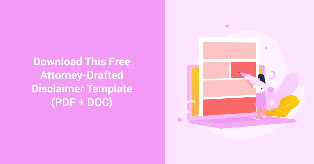 Sample Disclaimer Template & Examples [Download for FREE]