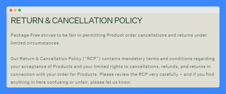 What is a Return & Refund Policy and What to Include in It?