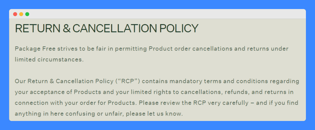 What is a Return & Refund Policy and What to Include in It?