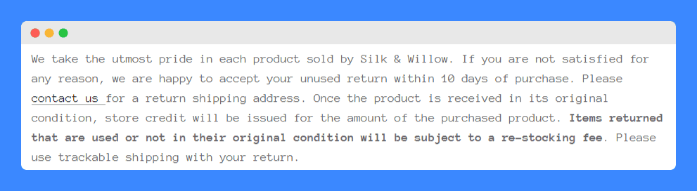 What is a Return & Refund Policy and What to Include in It?