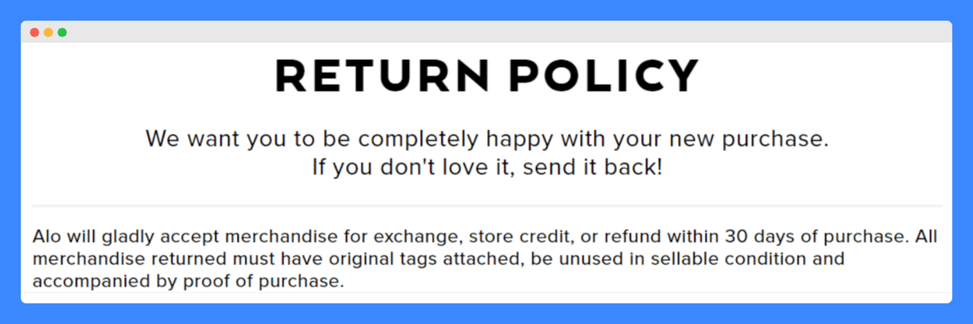 Free Return & Refund Policy Template & Examples [PDF+DOC]