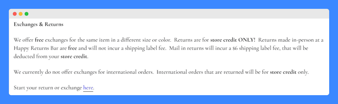 Free Return & Refund Policy Template & Examples [PDF+DOC]