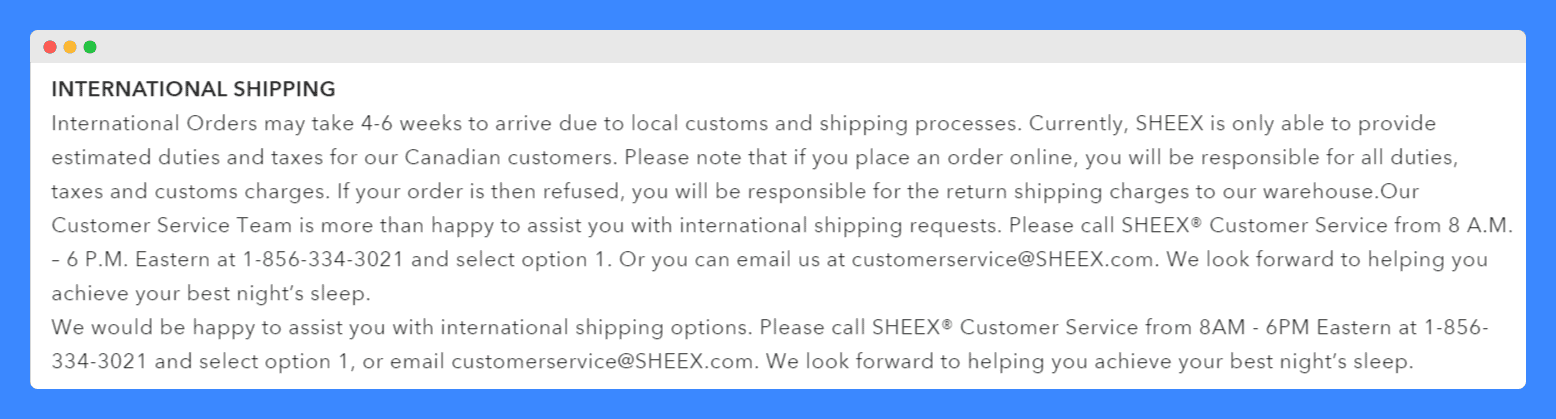 Free Shipping Policy Template & Examples [PDF+DOC]