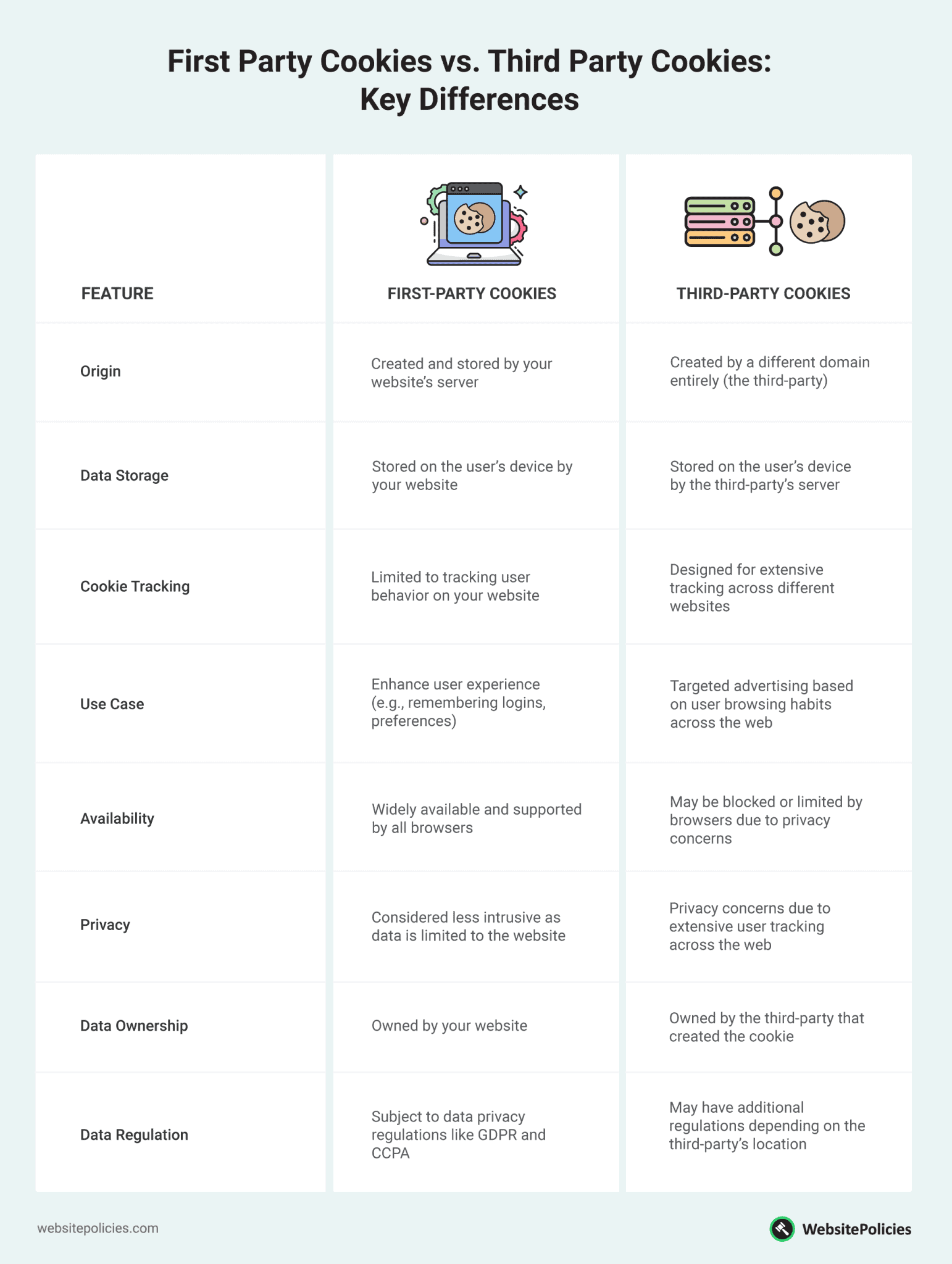First Party Cookies vs Third Party Cookies: Key Differences
