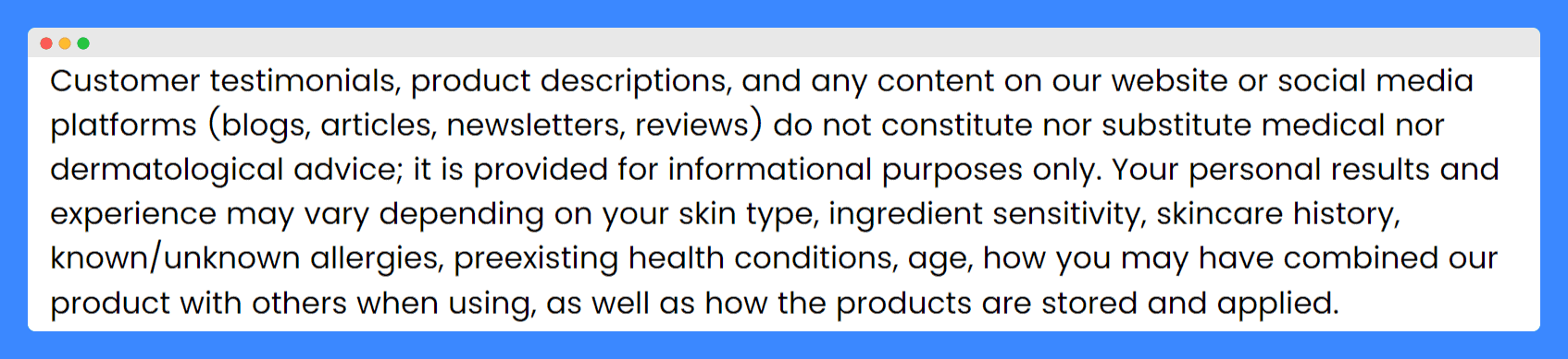 Product Disclaimer: Free Template, Examples, Key Elements